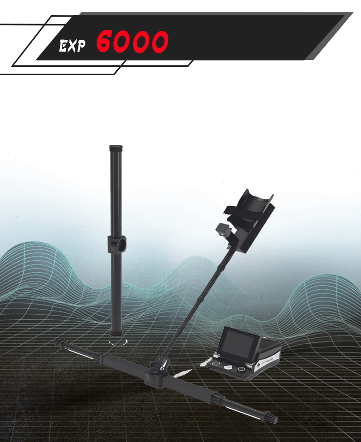 EXP 6000 a most powerful metal & gold detection device