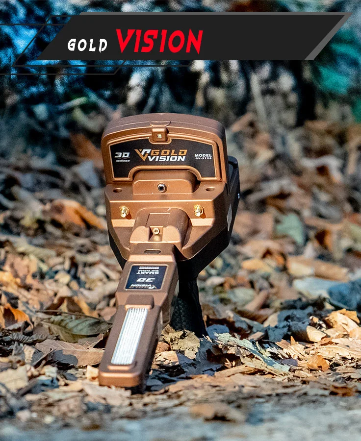 Gold Vision Gold & Metal Detector - 6 Search Systems