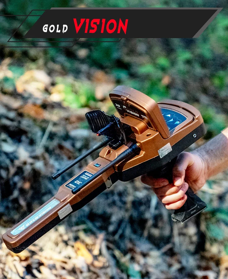 Gold Vision Gold & Metal Detector - 6 Search Systems