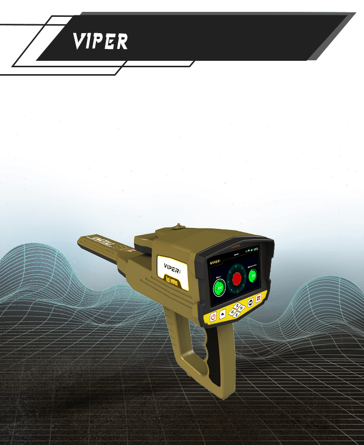 Viper is a multi-technologies metal detector with with six search