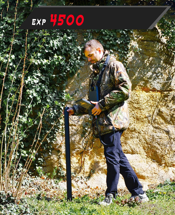 EXP 4500 3D ground scanner and metal detector