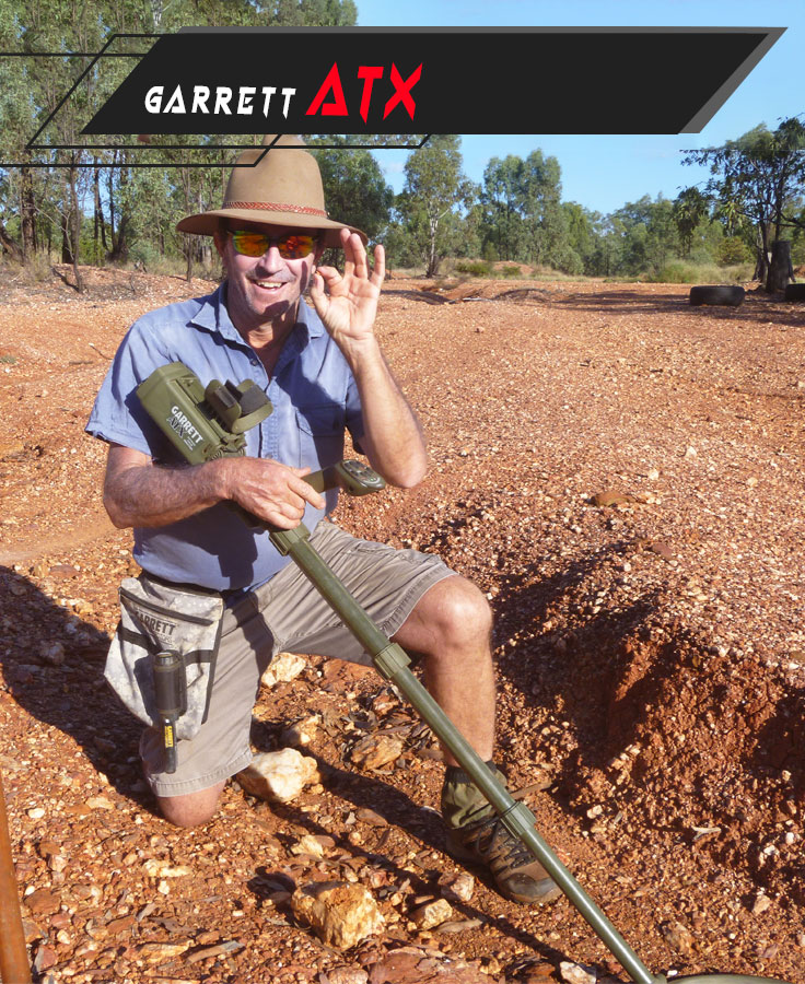 Garrett ATX a powerful gold detector with unique Pulse Induction